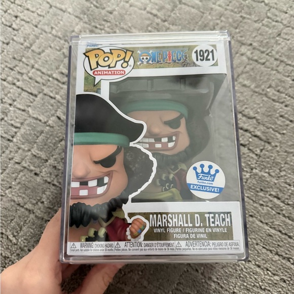 Funko | Toys | Funko Exclusive Marshall D Teach Figure With Black And ...